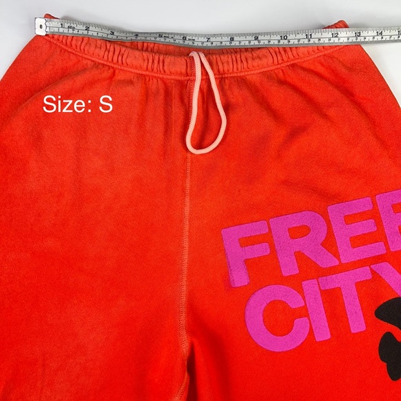 freecity | Pants & Jumpsuits | Freecity Lets Go Og Supervintage Electric Orange Rabbit ...